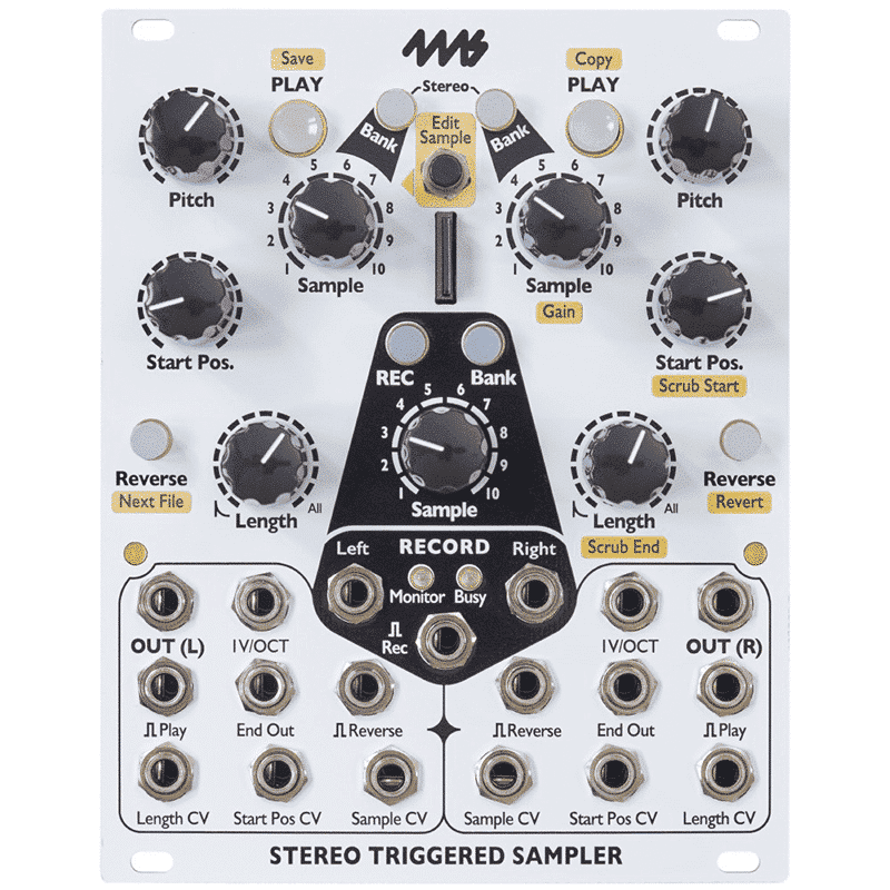 4MS Stereo Triggered Sampler - Milk Audio Store