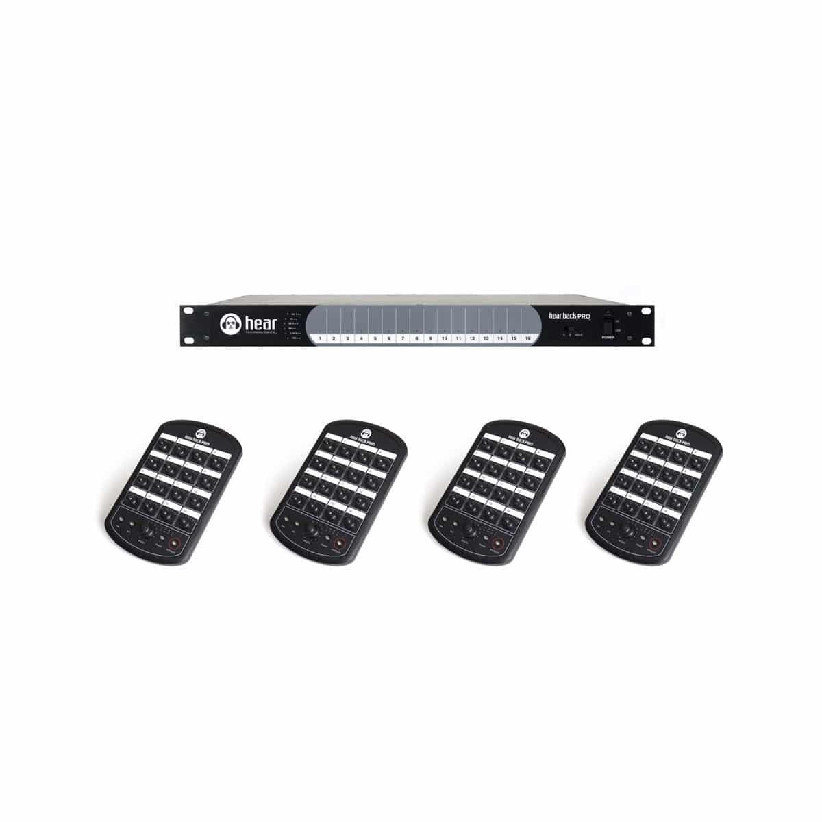 Hear Technologies Hear Back PRO Four Pack ADAT Input - Milk Audio Store