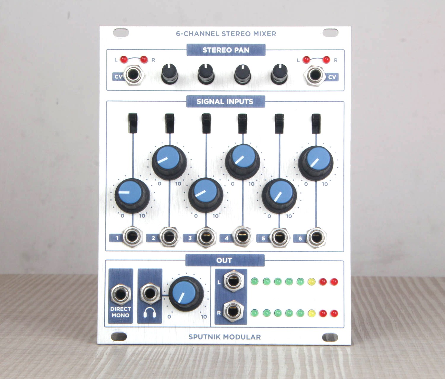 Sputnik Modular 6-Channel Stereo Mixer V2 (Usato) - Milk Audio Store