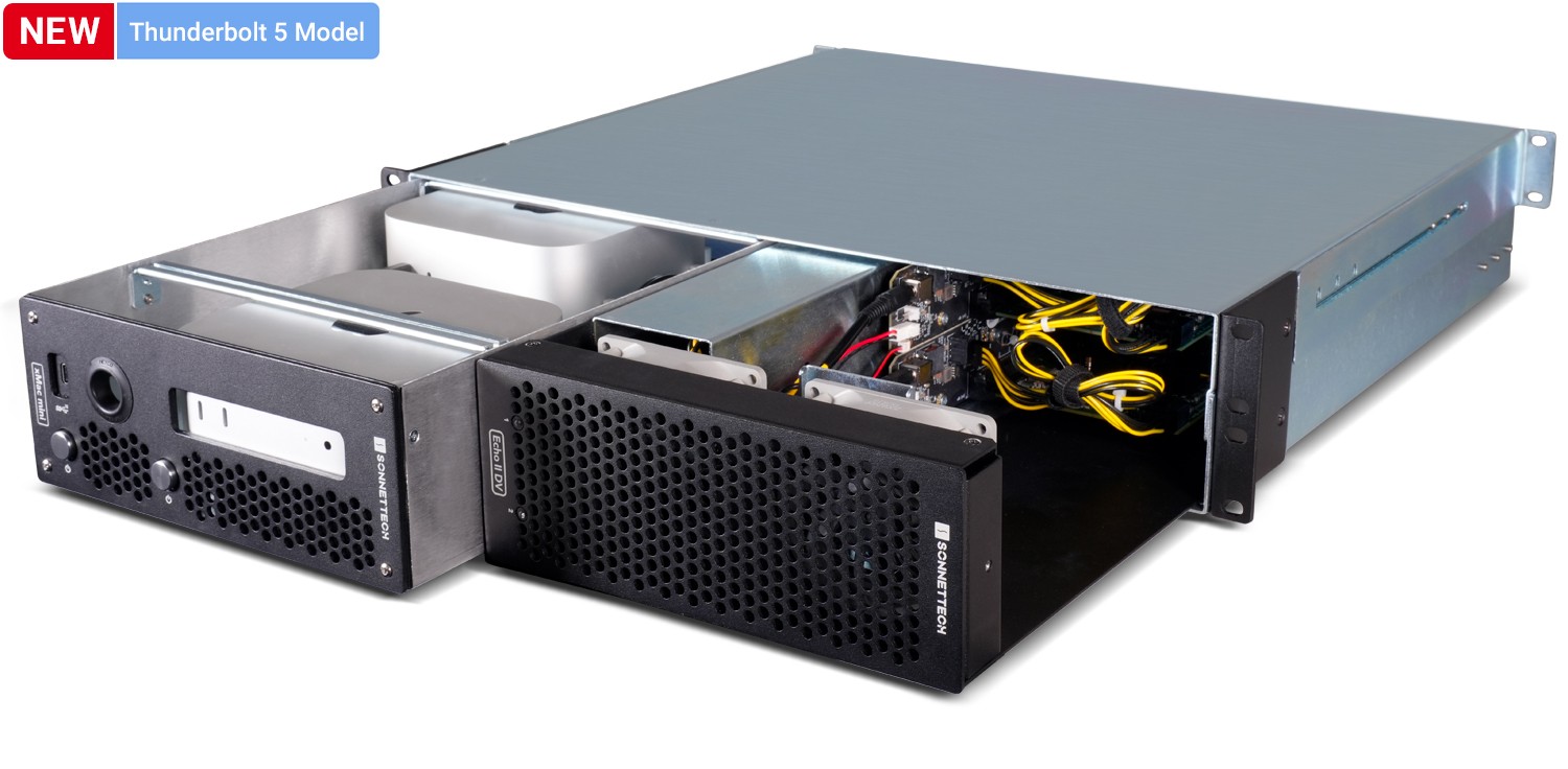 Sonnettech xMac mini Rackmount Thunderbolt 5 - Milk Audio Store
